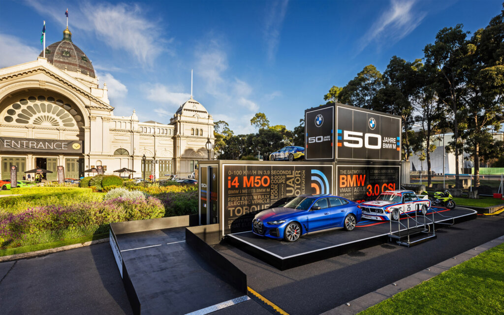 BMW - Spacecube Modular Temporary Structures