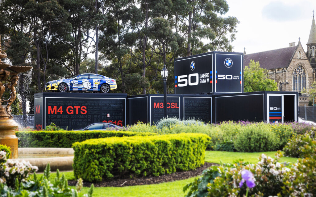 BMW - Spacecube Modular Temporary Structures