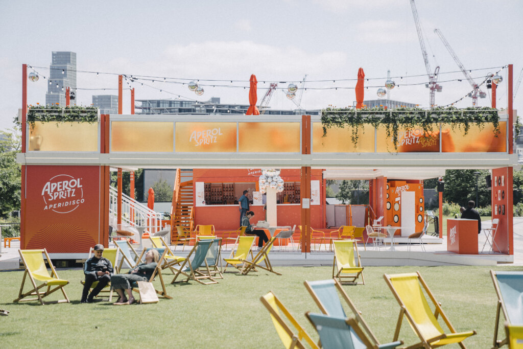 Aperol - Spacecube Modular Temporary Structure