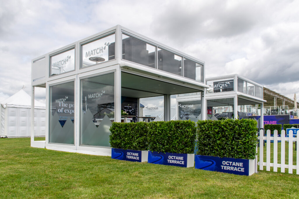 Match Hospitality - F1 British Grand Prix | Spacecube Modular Temporary ...