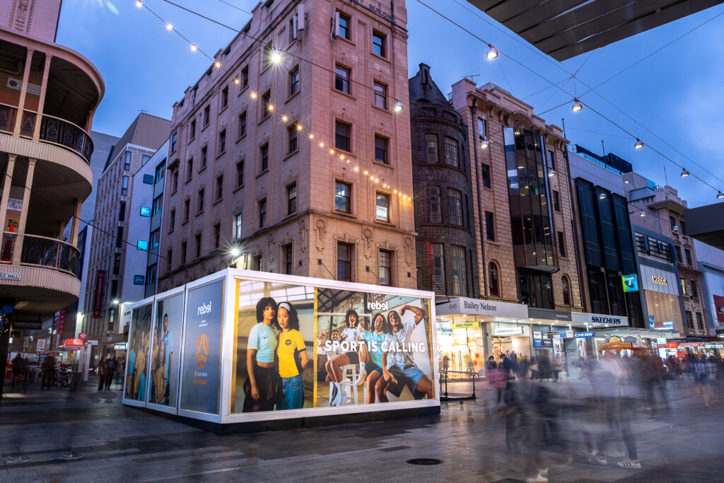 Rebel Adelaide - Spacecube Modular Temporary Structures