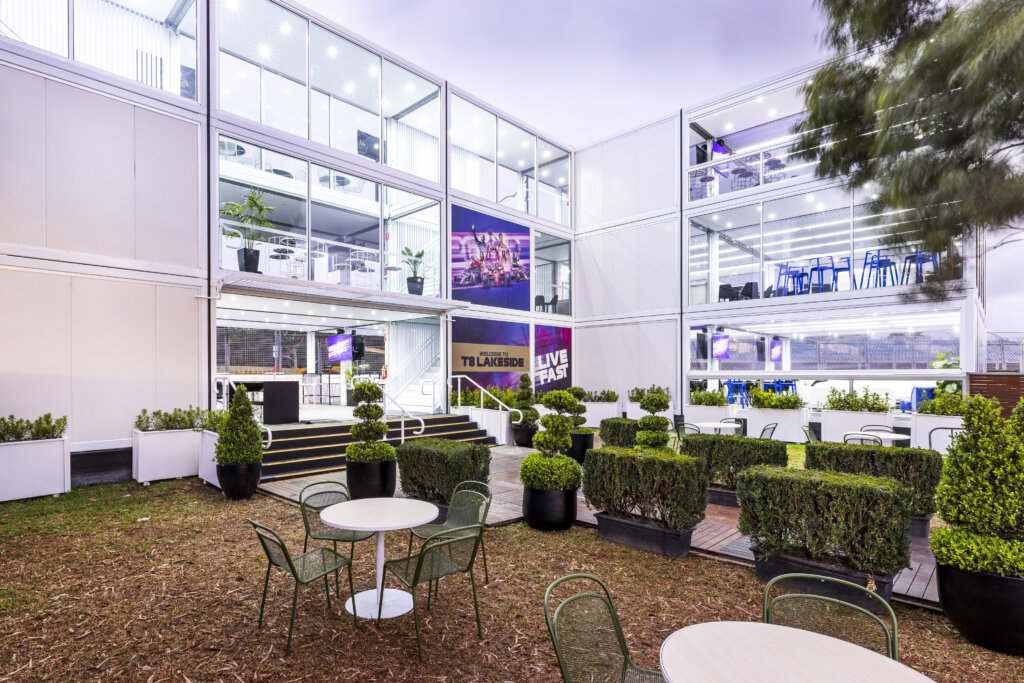 Spacecube Modular Temporary Structures